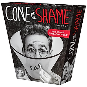 Spin Master Cone of Shame, Guessing Party Game, for Adults and Teens Ages 16 and up
