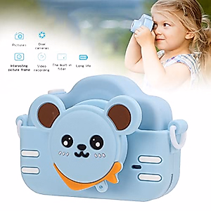 01 02 015 Kids Camera, 16 Filters Anti Skid Children Digital Camera for School Activity for Children(Blue)