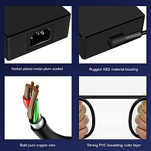 180W Zephyrus Charger ADP-180TB H for ASUS ROG Zephyrus G14 G15, ASUS TUF Gaming F15 F17 A15 A17 Laptop AC Adapter Power Supply Cord 20V 9A