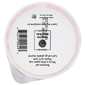 Cocojune Organic Strawberry & Rhubarb, Pink, 4 Ounce (Pack of 1)