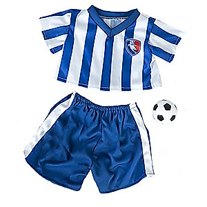 All Star Soccer Uniform Fits Most 14" - 18" Build-a-bear and Make Your Own Stuffed Animals
