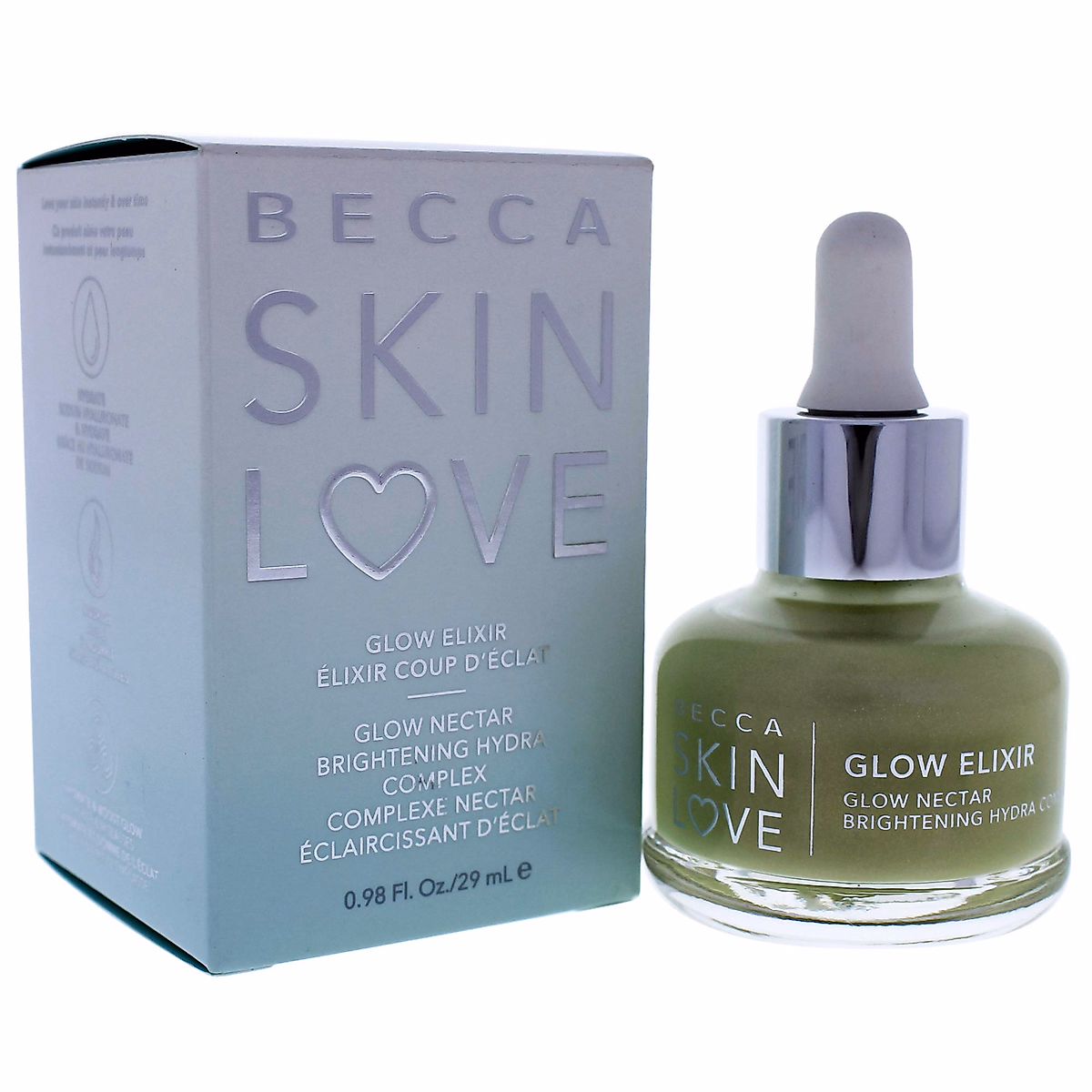 Becca Skin Love Glow Elixir Serum for Women, 0.98 Ounce