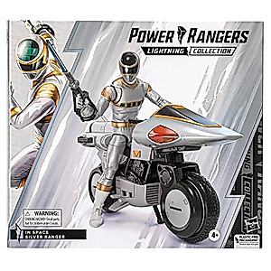 Power Rangers Lightning Collection in Space Silver Ranger 6-inch Action Figure, Toys and Action Figures for Kids Ages 4 and Up