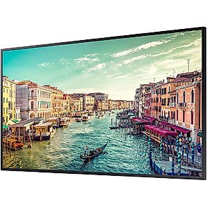 SAMSUNG QM65R 65 inch 4K UHD 3840x2160 24/7 Commercial Signage LED Display for Business, HDMI, Wi-Fi, and 3-Year WRNTY, 500 nit (LH65QMREBGCXZA), Black
