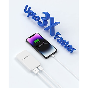 USB Wall Charger, USB C Fast Charger, Elexlinco Dual USB Wall Charger with Apple 20W Charge and QC 3.0 18W USB-A,USB C Wall Adapter for Apple 14 13 12 11, Samsung, Foldable Plug Charger