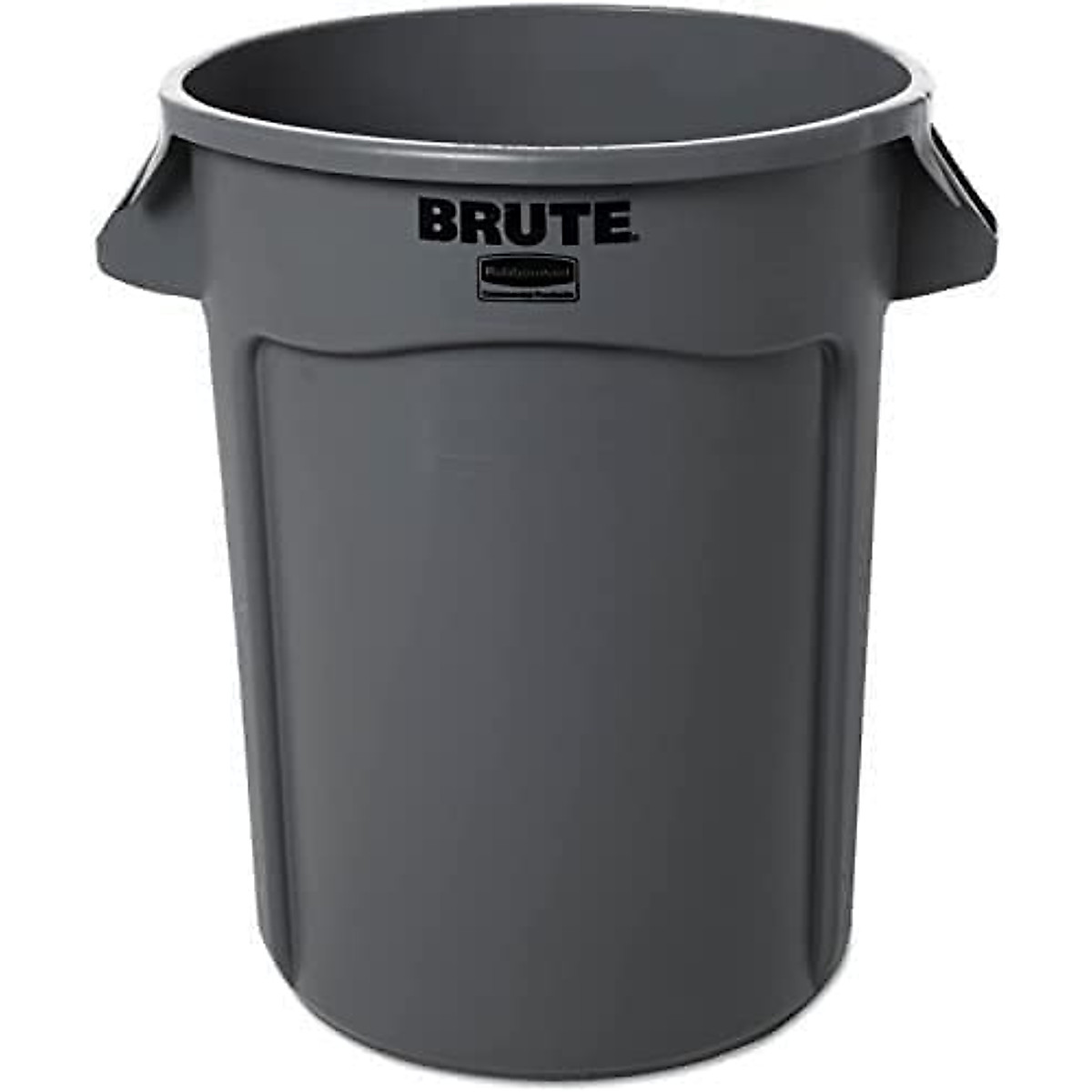 Rubbermaid Commercial 263200GY Round Brute Container Plastic 32 gal Gray (3)