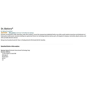 DR. BATTERY BTY-S14 Laptop Battery Replacement for MSI GP60 GE60 CX61 GE620DX FX400 FX700 CX650 GE70 GE70H CR41 BTY-S15 CR650 FR400 FX420 BTY-S15 FX600MX FX620 FR600 FX600 GE620[11.1V/4400mAh/49Wh]