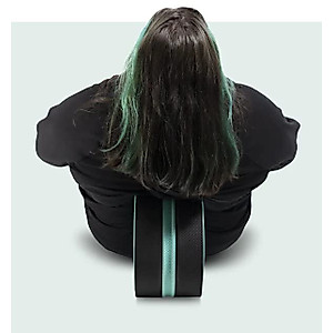 Chirp Wheel XL - Super Comfort Back Massage Roller, X-Large Back Stretcher with Extra Cushion, Wider, More Stable Base, and Sufficient Pressure, Back Cracking Device, Big Wheel Holds Up to 500 lbs.