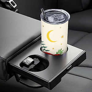 Mushroom Skinny Tumbler Gifts, 20 OZ Straight Tumbler with Straw & Lid Mug Double Wall Vacuum Insulated Mushrooms Cup, Water Tea Bottle Coffee Tumblers Gift for Women Men Teen Birthday Anniversary