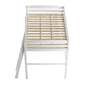 Camaflexi High Bed Loft, Full, White (T1403F)