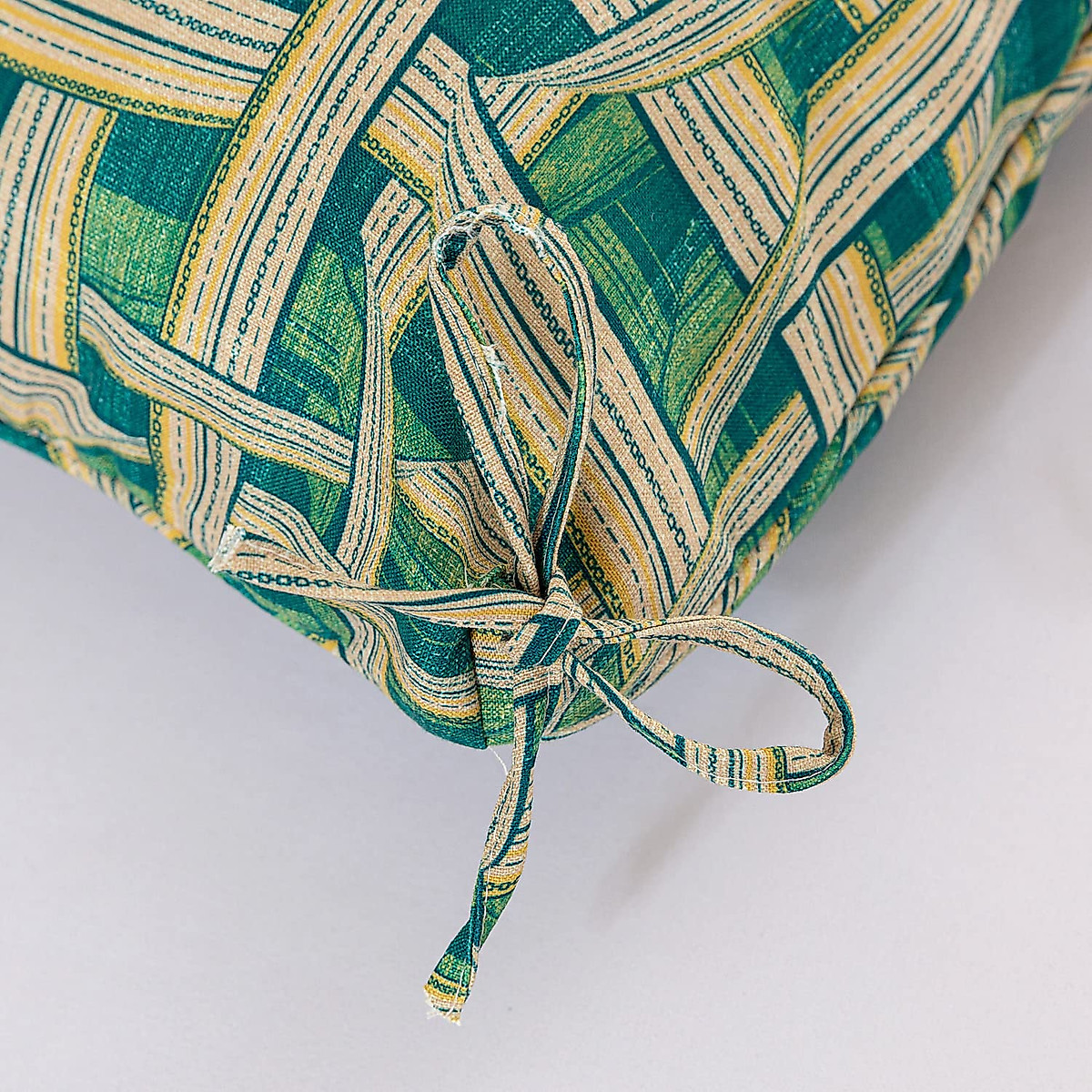 Makimoo Set of 4 Outdoor Dining Chair Cushions, Comfort Patio Seating Cushions, 44 x21x4.5 inch, Single Welt and Zipper,