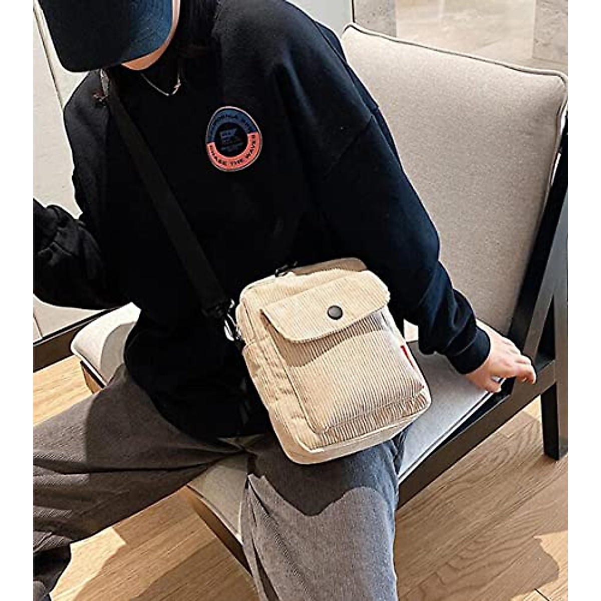 Corduroy Crossbody Bags Women Handbag Tote Bag Hobo Bag Cell Phone Bag Cute Wallet Purse Tote Top Handle Satchel 2023