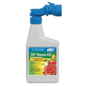 Monterey LG 6145 70% Neem Oil Ready-To-Spray Insecticide, Miticide, & Fungicide, 16 oz