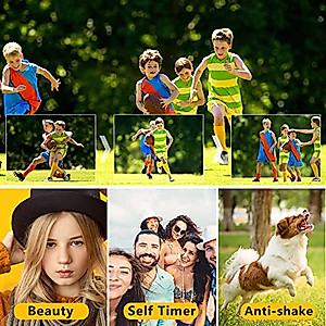 Digital Camera for Kids Boys and Girls - 2.7K 48MP Children's Camera with 32GB SD Card, Rechargeable Electronic Mini Camera for Students, Teens, Kids