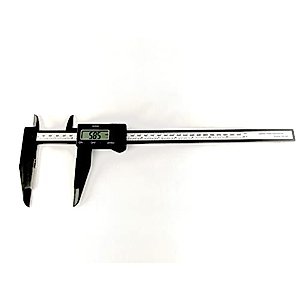 Long Jaw Digital Vernier Caliper 300mm 12" w/Battery
