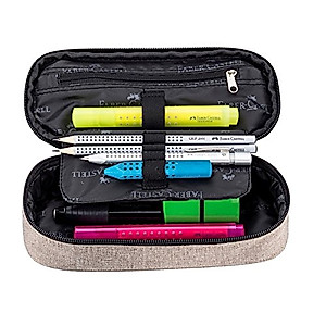 Faber-Castell 573075 Grip Pencil Case Polyester Grey
