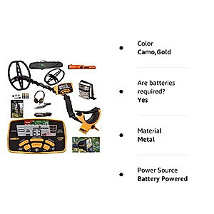 Garrett ACE 400 Metal Detector with DD Waterproof Coil and Premium Accessories