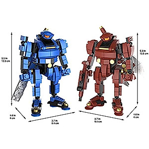 MyBuild Mecha Frame Keiji 2 and Rita 2 Construction Figures Building Toys