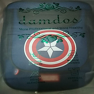 damdos Backpacks Captain America Children Primary Schoolbag School Bags Teenager Student Backpack Dayback Waterproof (Royal Blue Small)