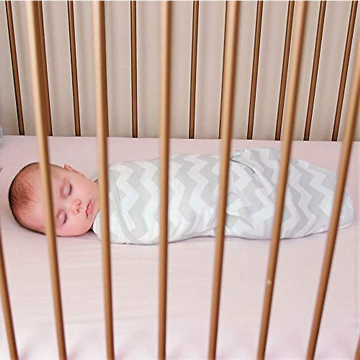 Comfy Cubs Swaddle Blanket Baby Girl Boy Easy Adjustable 3 Pack Infant Sleep Sack Wrap Newborn Babies (Small 0-3 Months, Grey)