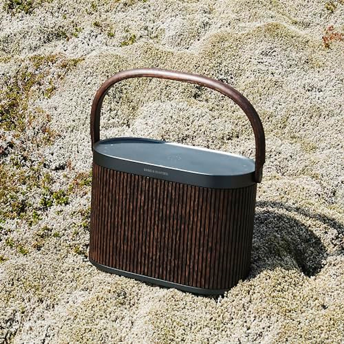 Bang & Olufsen Beosound A5 - Portable Bluetooth Speaker with Wi-Fi connection, Carry-Strap, Dark Oak
