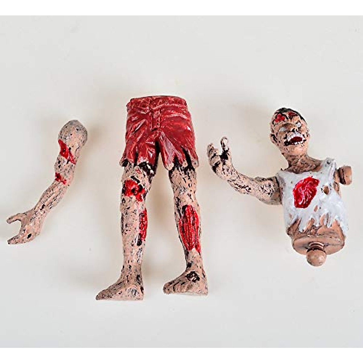 Berry President Army Men, Army Action Figures, 4 Inches Military Action Figures, Army Combat SWAT Soldier Action Figures Toys for 4 5 6 7 8 9 10 Year Old Boys (12 Pcs) (6-Zombies)