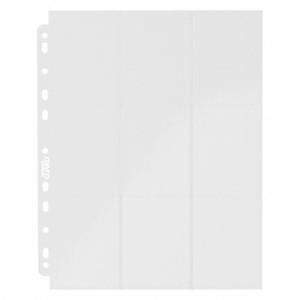 Ultimate Guard 18-Pocket Pages Side-Loading White (10) Card Binders Sheets