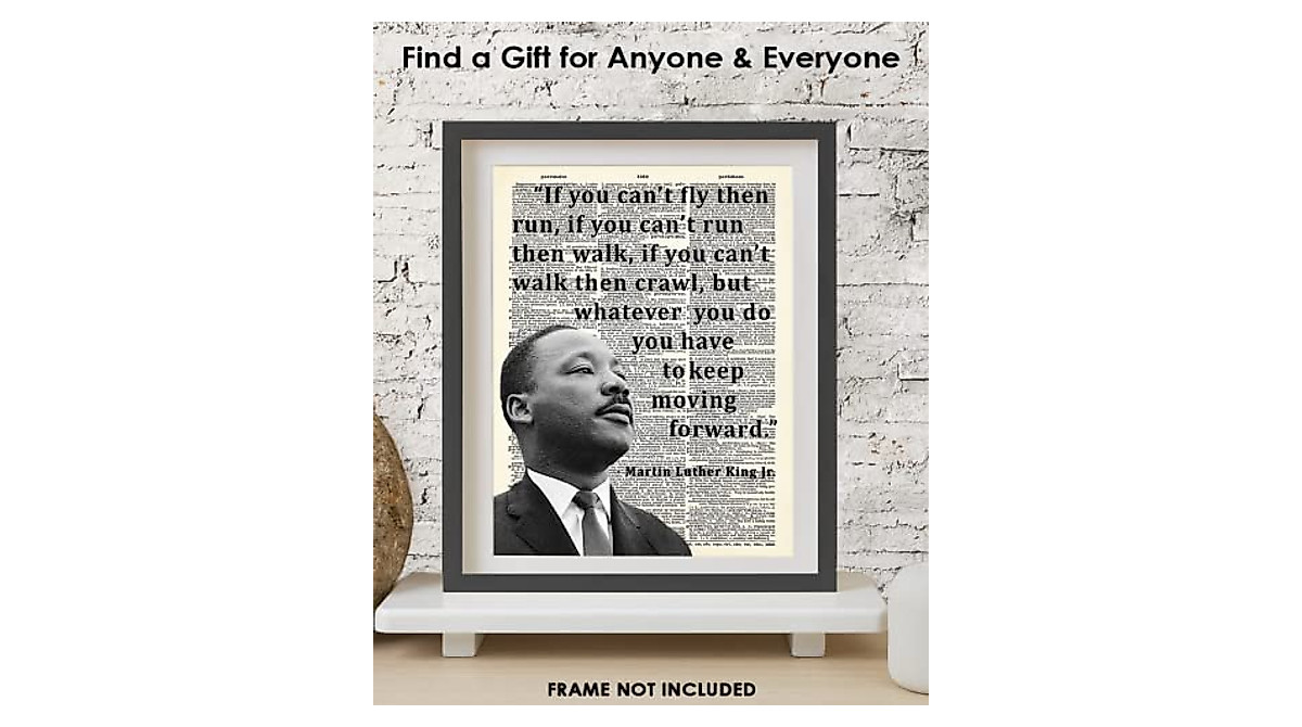 Inspire Your Space with MLK Motivational Poster