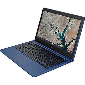 HP Chromebook 11a Laptop, MediaTek MT8183, 4 GB RAM, 64 GB eMMC, 11.6” HD Touchscreen, Chrome OS, Long Battery Life, USB-C Port, Custom-Tuned Speakers, Lightweight Design (11a-na0120nr, 2022)