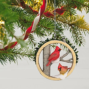 Hallmark Keepsake Christmas Ornament 2021, Marjolein's Garden Christmas Cardinals