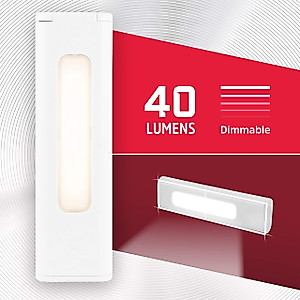 Energizer LED Under Cabinet Light, Battery Operated, Dimmable, Manual On/Off, Wireless, Wall Magnet Mount, Under The Counter Lights, Stick on Light, 45454