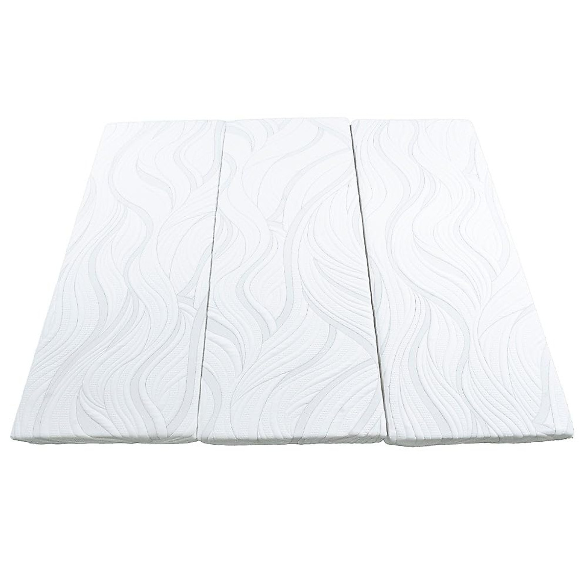 Camping World Cozyway Tri-Fold RV Short Queen Mattress, 75" x 60", 6" Thick