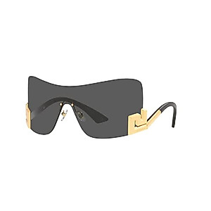 Versace Woman Sunglasses Grey Frame, Dark Grey Lenses, 0MM