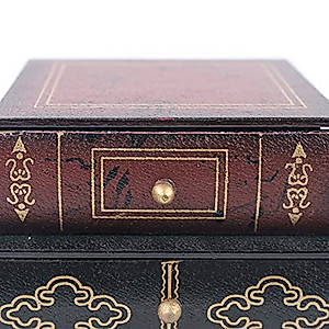 Gdrasuya10 Retro Jewelry Organizer Box Multi-Purpose Jewelry Display Storage Holder Case Desk Organizer for Necklace Earrings Bracelets Rings