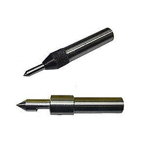 Set of 2 Spring Center Tap Guide Tool to Align Tap for threading Lathe Mill Jig Bore