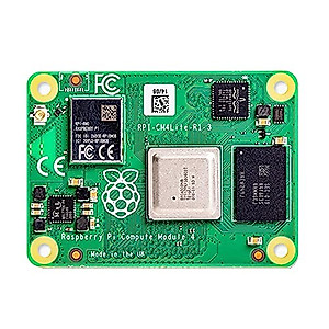 Raspberry Pi Compute Module 4-2GB RAM eMMC 0GB (Lite), 2.4/5.0GHz No Wi-Fi & Bluetooth (CM4002000)