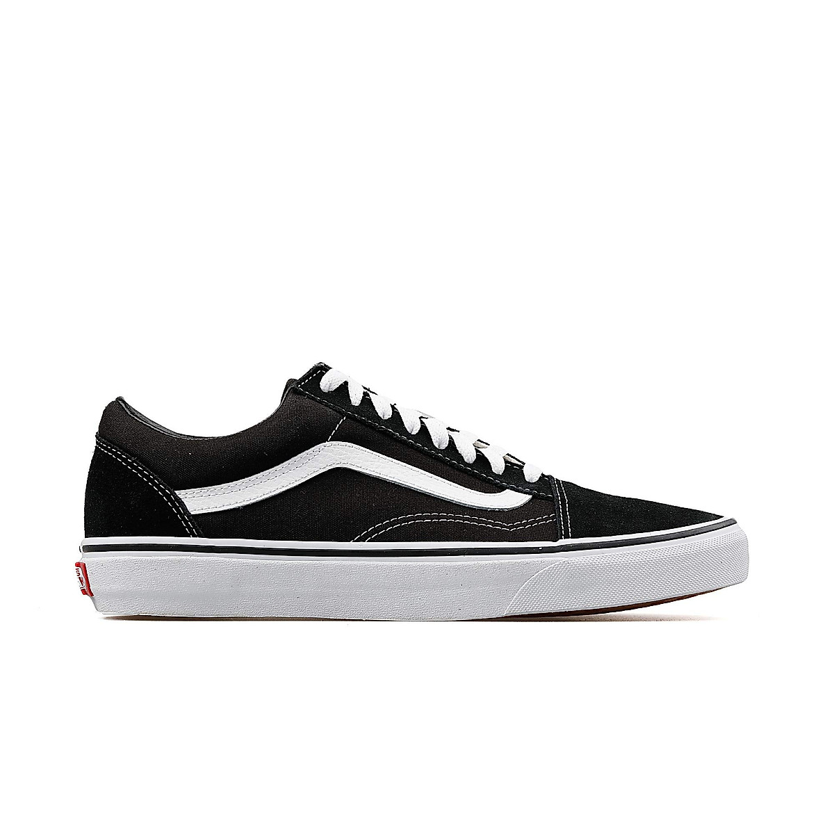 Vans Unisex Old Skool Black/White Skate Shoe 11 Men US