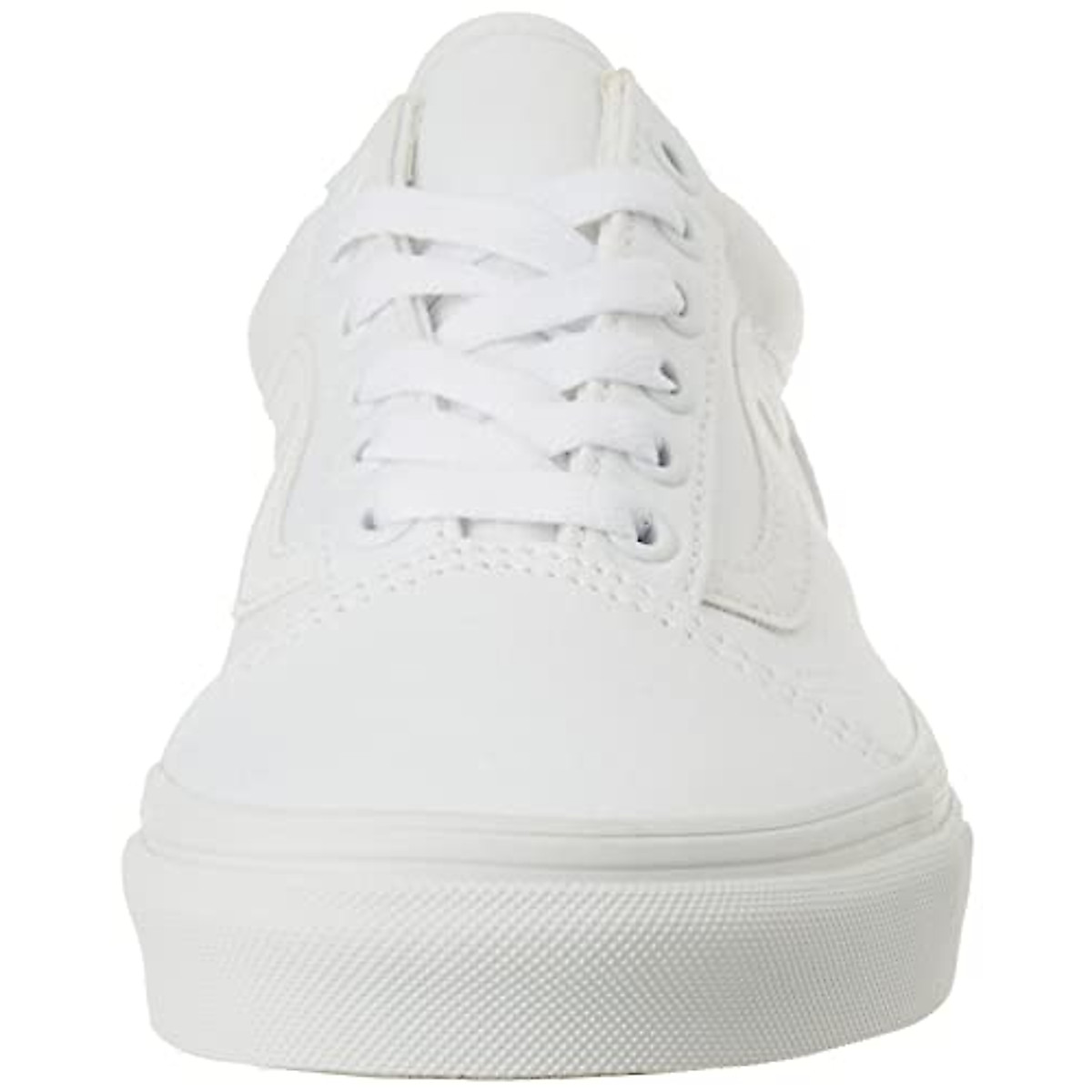Vans Women's UA Old Skool Sneakers, True White, 9 Women/7.5 Men