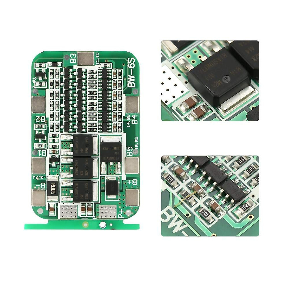 6S 15A 22V 24V Battery Board Lithium Battery Charging Board PCB Cell Board Charger Module for Li ion Cell