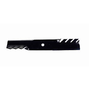 USA Mower Blades (3 MB061BP Toothed High-Lift for Ariens 04920600 Husqvarna 539101496 Length 16-1/4 in. Width 2-1/2 in. Thickness .204 in. Center Hole 5/8 in. 32 in. 48 in. Deck