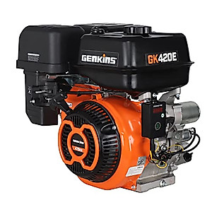 Genkins 16 HP 420cc Electric Start Engine Gas Powered Multi-Use Engine, GK420E