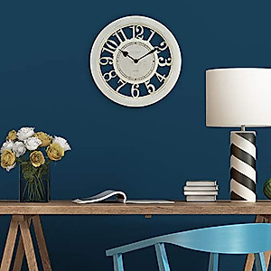 Equity 20857 11.5" Delaney Floating Dial Quartz Clock