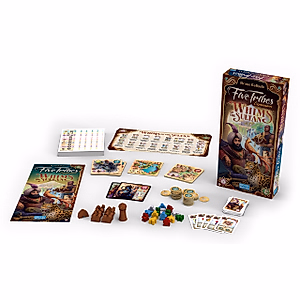 Five Tribes Whims of the Sultan Board Game EXPANSION - Control New Cities! Worker Placement Strategy Game for Kids & Adults, Ages 13+, 2-4 Players, 40-80 Minute Playtime, Made by Days of Wonder