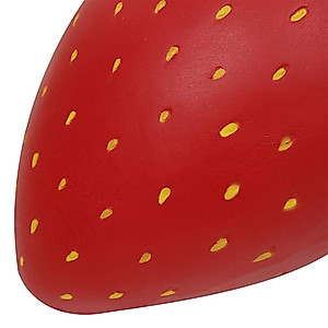 Anboor Jumbo Squishys Toy, 7.9" Squishies Strawberry Giant Soft Fruit Toys Stress Relief Kid Adults Party Collection