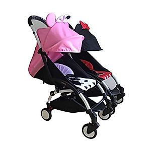 Stroller Connectors, Turn 2 Strollers into an Instant Tandem Stroller, Fits Most Strollers
