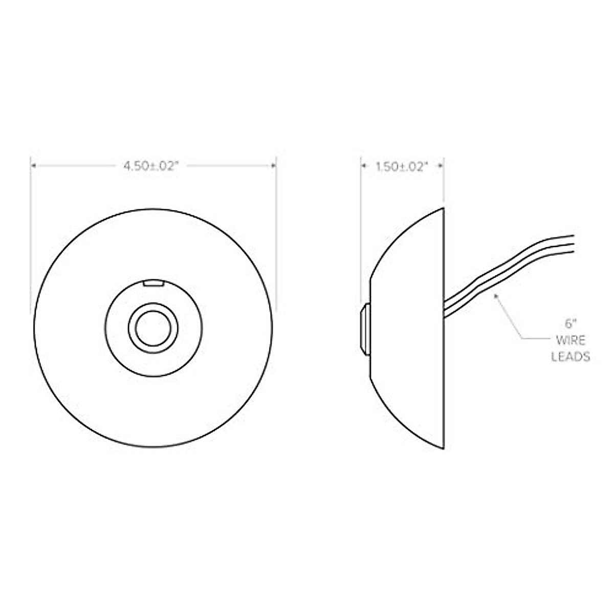 HUBBELL LIGHTING OMNIIRL Ultrasonic and PIR Ceiling Sensor, 1500-Square Foot range, White
