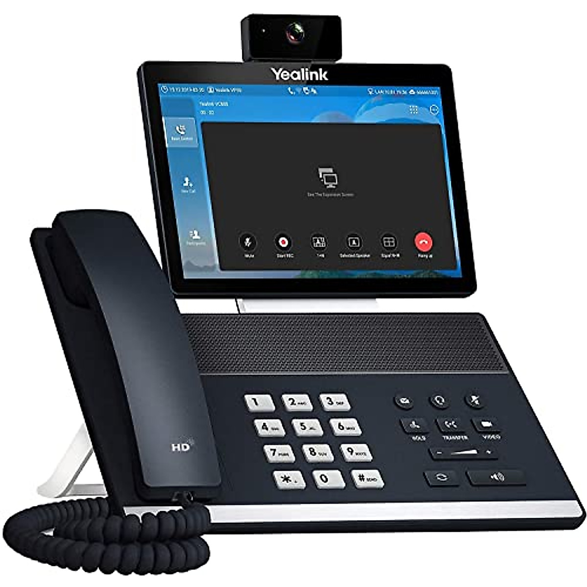 Yealink VP59 IP Phone - Corded/Cordless - Corded/Cordless - Wi-Fi, Bluetooth - Desktop - Classic Gray
