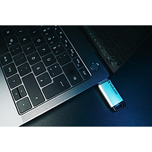 Verbatim 16GB Store'n' Go Secure Pro USB 3.0 Flash Drive with AES 256 Hardware Encryption - Silver