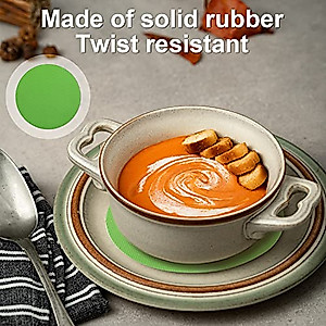 4pcs Jar Opener Gripper Pads, Multifunctional Rubber Jar Gripper Pad Jar Opener Grippers for Elderly Suffering from Arthritis Weak Hands (Blue, Green, Grey, Purple)