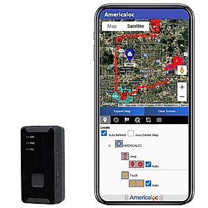 AMERICALOC GPS Tracker. GL300 MXW Series. No subscription required. Pay as you go. Magnet included.